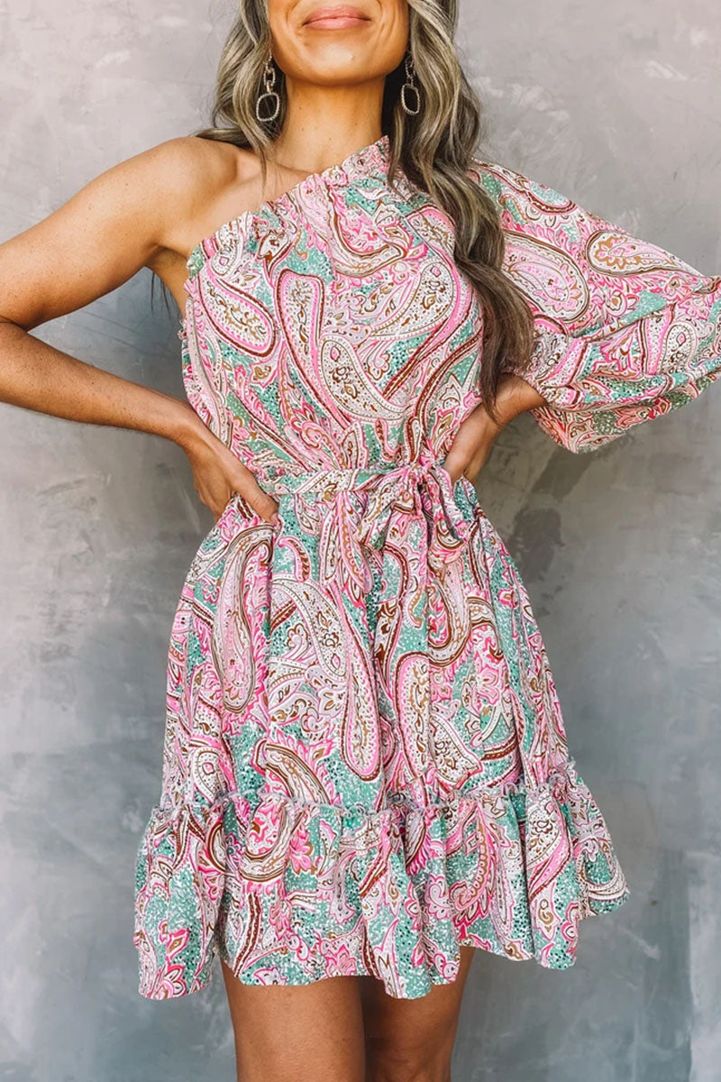 Astra One-Shoulder Mini Dress | Lumina Vancouver